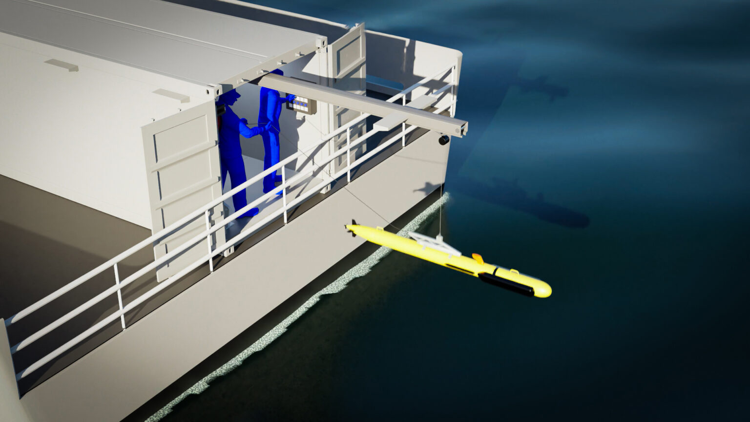 Launch and Recovery Cube module – SH Defence